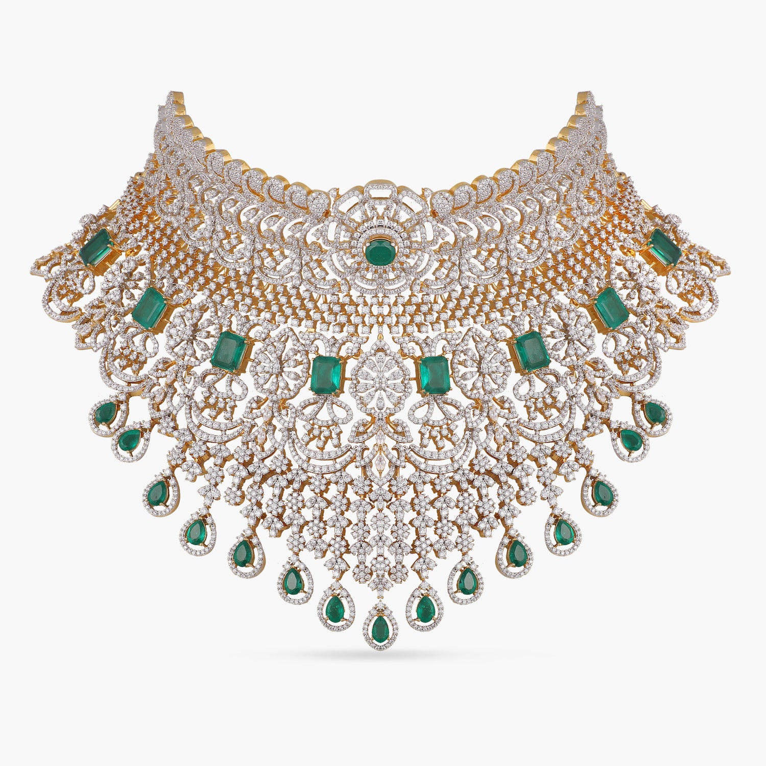 Shop Adela Grand CZ Silver Choker By Paksha | 925 Silver Shop Adela Grand CZ Silver Choker By Paksha | 925 Silver